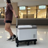 China 25L -86 Portable Ultra Low Temperature Medical Laboratory Sample Storage Transfer Stirling Freezer for sale