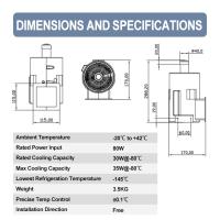China 12V/24V/110V-240V Stirling Cooler for Fast Cooling and Ultra Low Temperature Cooling for sale