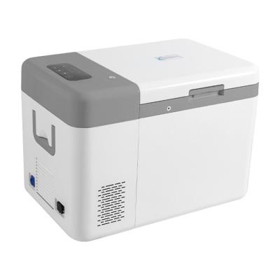 China 12V DC Hospital Vaccine Portable Freezer with Compressor and Precise Temperature Control for sale