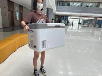 China 12V DC Hospital Vaccine Portable Freezer with Compressor and Precise Temperature Control for sale