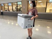 China 110/220V 50/60Hz Portable -45 Degree Free Piston Stirling Cooler for Hospital and Lab for sale