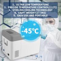 China Portable Freezer for Fresh Keeping Refport Home Small Fridge at -45C Stirling Cooler for sale