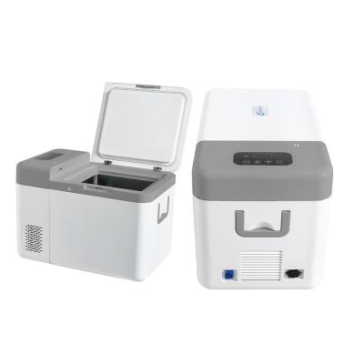 China Refport Portable Freezer Keep Your Food Fresh Anywhere with 12V/24V DC and 110-240V AC for sale