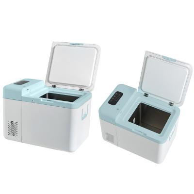 China 12V/24V Portable Deep Cooler Ultra Low Temperature -86 Degree for Vaccine Transfer for sale
