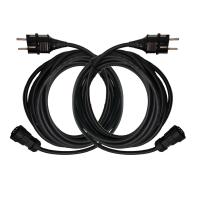 China Copper Black 10m Solar Ac Cable Connect Micro Inverter Conductivity for sale