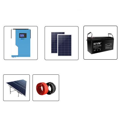 China IEC Off Grid Solar Power System 3.5Kw Horizontal Control All In One Machine for sale