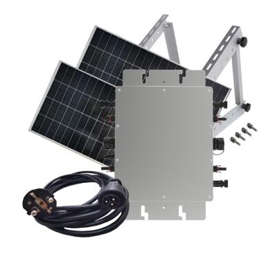 China 160VAC Smart Micro Inverter Aluminum Alloy 2400 Watt Grid Connected Micro Inverter for sale