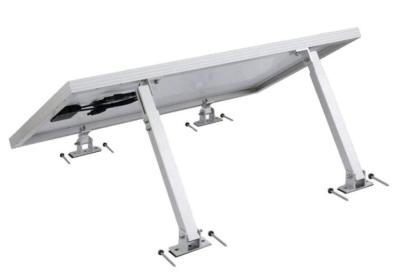 China Tilt Solar Panel Bracket 30mm 304 Stainless Steel Mounting Pole Bracket for sale