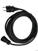 China XLPE Solar Ac Cable 5m Grid Tie Inverter Solar Panel Cable Copper Black for sale