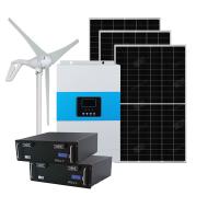 China Mppt Solar Panel Battery Storage System 110VAC 5.5kw Hybrid Solar System For Home for sale