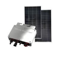 China Silver Solar Panels And Micro Inverters 350w WVC Grid Tied Pv Inverter for sale