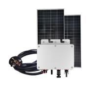 China Silver Solar Panels And Micro Inverters 350w WVC Grid Tied Pv Inverter for sale