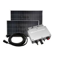 China Silver Grid Tie Solar Micro Inverter Battery 350w IP65 Home Solar System Inverter for sale