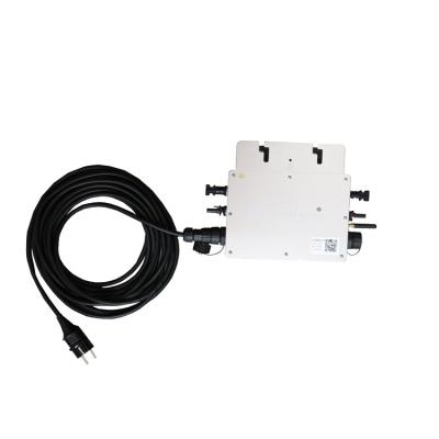 China Silver Micro Grid Tie Inverter 700W Aluminum Alloy Wvc Micro Inverter for sale