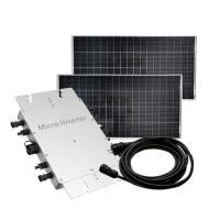 China Photovoltaic Power Micro Inverter Solar System 220V 1400W Grid Connected Wifi for sale