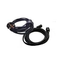 China Copper Black 10m Solar Ac Cable Connect Micro Inverter Conductivity for sale