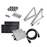 China PV Cable Balcony Solar System 400W Flat Roof Power Station for sale