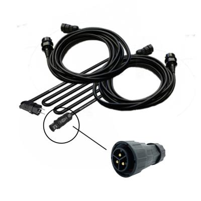 China 4mm2 Core Solar Ac Cable 5m XLPE Copper Solar Extension Cable for sale