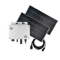 China Aluminum Alloy Micro Inverter Solar Panel WVC 300 Silver Grid Connected Inverter for sale