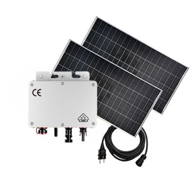 China Aluminum Alloy Micro Inverter Solar Panel WVC 300 Silver Grid Connected Inverter for sale