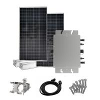 China Balcony Power Grid Tie Micro Inverter IP65 Waterproof Wvc 1600 Aluminum Alloy for sale