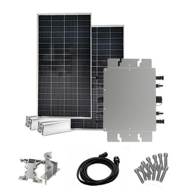 China Balcony Power Grid Tie Micro Inverter IP65 Waterproof Wvc 1600 Aluminum Alloy for sale