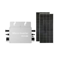 China Aluminium Alloy Silver Micro Inverter 600w 230V Solar Power Inverter for sale
