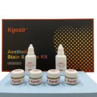 China Aesthetic Dental Stain Glaze Paste Set 18 Color For Dental Lab Equipment for sale