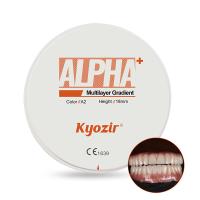 China Translucent Dental Zirconia Block Pre Shaded Multilayer for CAD / CAM System for sale
