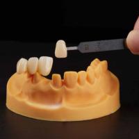 China Aesthetic Zirconia Block High Translucent Front Teeth Crown Material For Dental Lab for sale