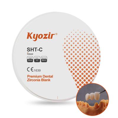 China Dental Lab Pre Shaded Zirconia Blocks Super Transmittance High Strength 1100MPa for sale