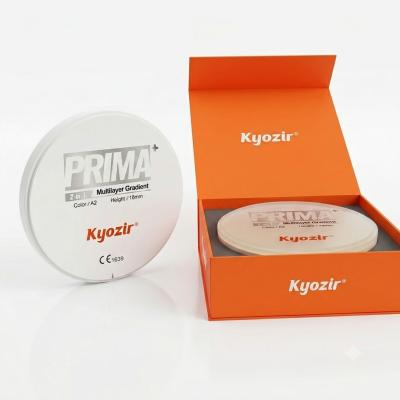 China CAD CAM Milling Ceramic Zirconia Disc Dental 46%-57% Translucency for sale