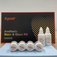 China 18 Color Ceramic Zirconia Stain Glaze Kit Natural Glow for Dental Lab Creations for sale