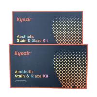 China Dental Lab Ceramic Zirconia Staining Glazing Kit 18 Color for Customized Teeth for sale