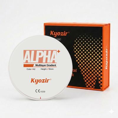 China Dental Multilayer Zirconia Block 42%-49% Translucency for Lab Milling Disc for sale