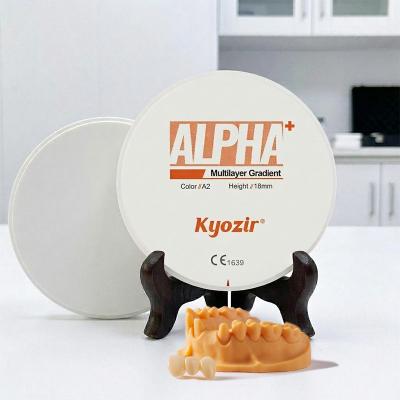 China Premium Dental Zirconia Ceramic Blocks High Strength High Translucency for Esthetic Restorations for sale