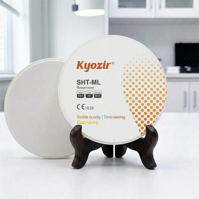 China Kyozir SHT-ML Zirconia Cad Cam Blocks Multi-Layered Natural Aesthetics for sale