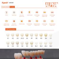 China Alpha+ Multilayer Dental Zirconia Block 10-25mm For Dental Cad Cam for sale