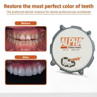 China Alpha+ Multilayer Dental Zirconia Block 10-25mm For Dental Cad Cam for sale