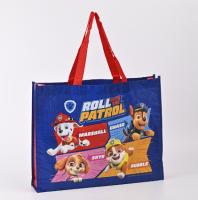 China Recycled Durable Laminated PP Woven Bag Custom Logo Shopping Bags Multiple Size for sale