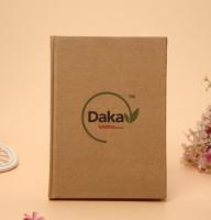 China Eco Kraft Diario De Juarez Diary Notebooks Custom Branding Screen Print for sale