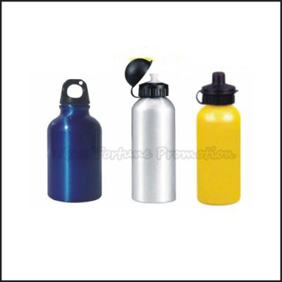 China Lightweight Aluminum Custom Cycling Water Bottles 500ml/600ml Dent Resistance for sale