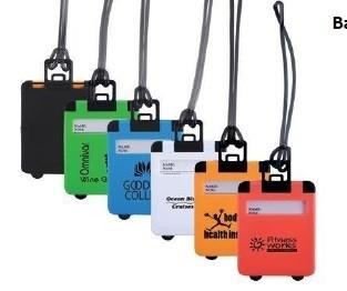 China Custom Branding Abs Plastic Luggage Tags  Luggage Bag Tags Secure Attachment for sale