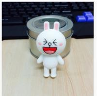 China Business Gift Soft Rubber Pvc Usb Flash Drive  32GB Flash Drive Silkscreen Printing for sale