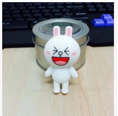 China Business Gift Soft Rubber Pvc Usb Flash Drive  32GB Flash Drive Silkscreen Printing for sale