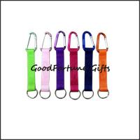 China Customized Keychain And Lanyard Portable Carabiner Lanyard Keychain for sale