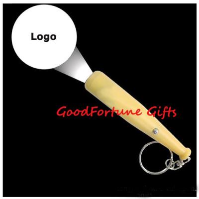 China Flashlight Torch Projection Personalized Lanyard Keychain Promotion Gifts for sale