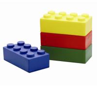 China Innovative Brick Puzzle Game Pu Foam Stress Ball Squishy Stress Ball For Relaxation for sale