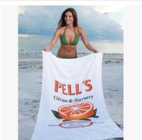 China Quick Drying Oversized Custom Microfiber Beach Towels Sand Free for sale