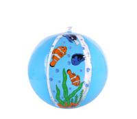 China OEM Waterproof Printed Pvc Inflatable Beach Ball Promotional Items For Outdoor Events for sale